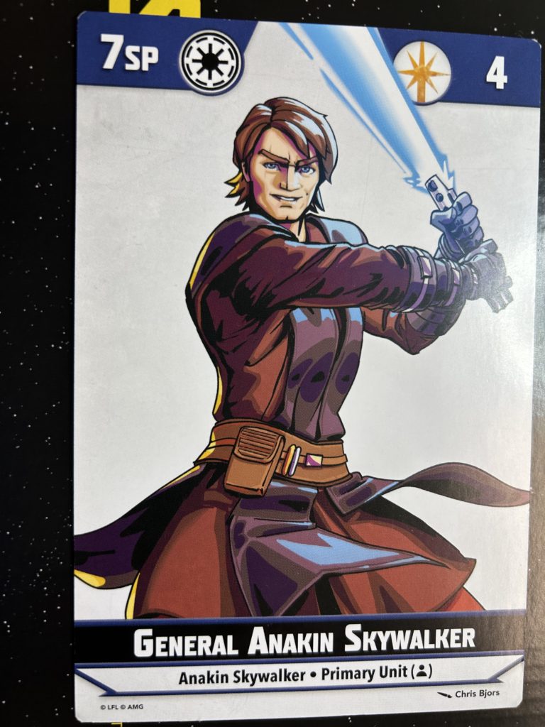 Star Wars Shatterpoint - General Anakin Skywalker - Three Mountain Games